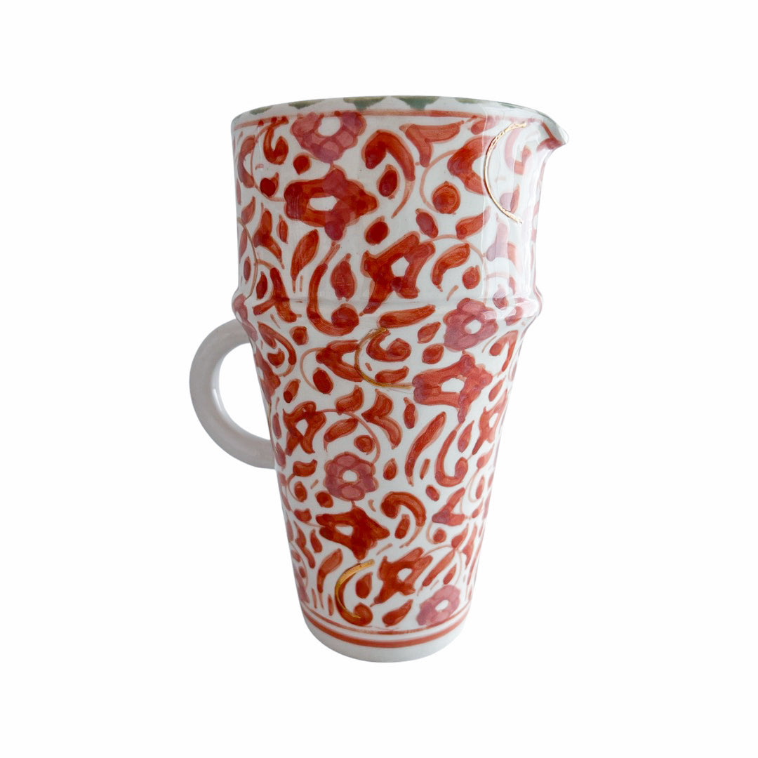 Charlize Moroccan Pitcher – SOUKi RATHMAN